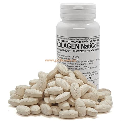 Kolagen NatiCol Kwas Hialuronowy Chondroityna Witamina C
