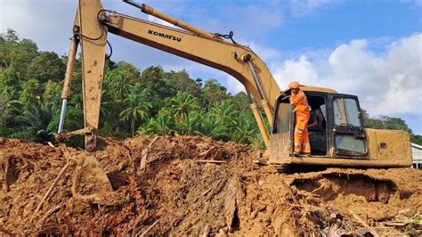 Tim SAR Masih Cari 4 Orang Korban Longsor Serasan Natuna
