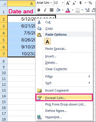 How To Remove Date From Date Time In Excel