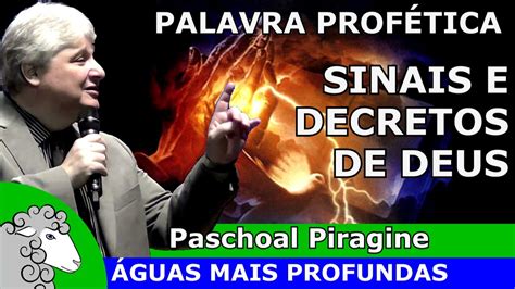 Sinais de Deus Decretos de Deus palavra profética YouTube