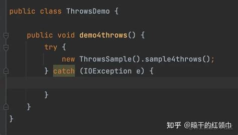 java 中为什么要设计 throws 关键词，是故意的还是不小心 知乎