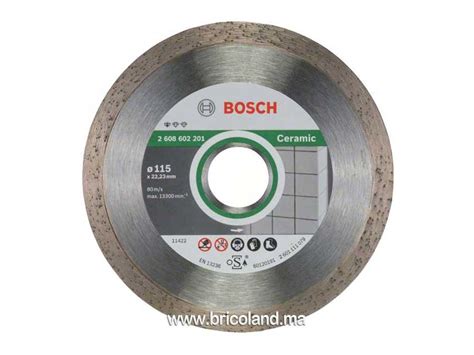Bricoland Consommables machines Disque à tronçonner diamanté