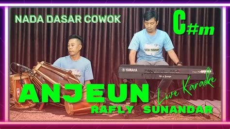 Anjeun Karaoke Rafly Sunandar Nada Cowo C M YouTube Music