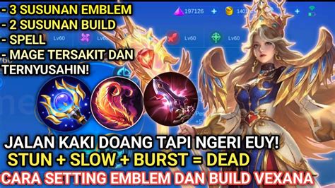APPROVE 99 SET BUILD VEXANA TERSAKIT 2024 EMBLEM DAN BUILD VEXANA