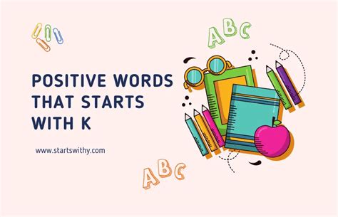 120 Positive Words That Starts With K