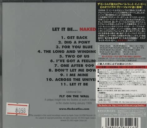Yahoo オークション CD 2CD THE BEATLES LET IT BE NAKED