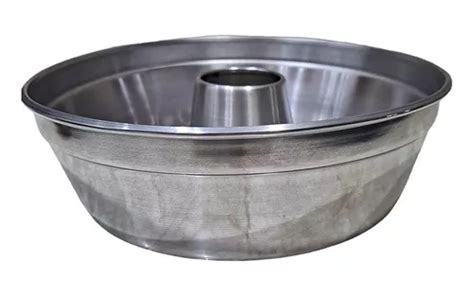 Forma De Bolo E Pudim Torta Furo De 28 Cm Alumínio MercadoLivre