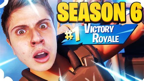 LA MIA PRIMA VITTORIA NELLA SEASON 6 DI FORTNITE YouTube