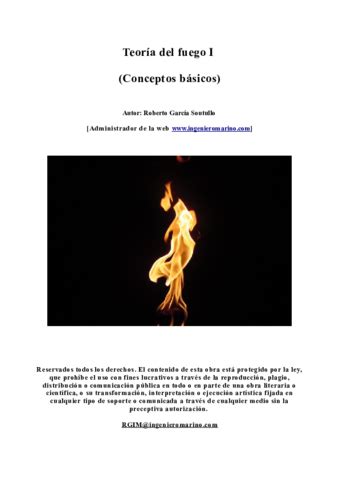 Teoría del fuego I Conceptos básicos pdf