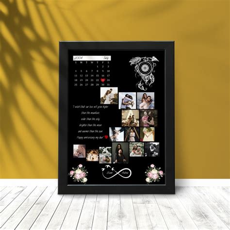 Special Premium Collage Photo Frame Gift For Birthday Anniversary