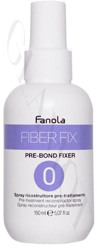Fanola Fiber Fix Pre Bond Fixer N 0 Strengthening No Rinse Hair Spray