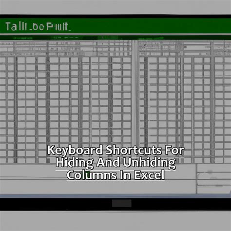 The Best Shortcuts For Hiding And Unhiding Columns In Excel Anders Fogh