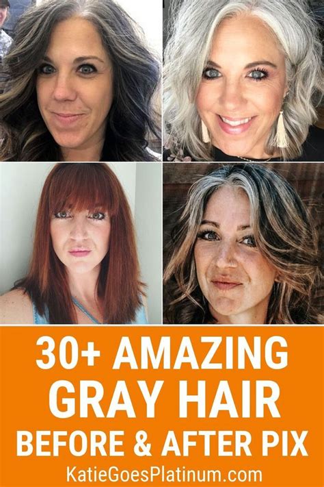30 Gray Hair Before And After Pix That Will Blow Your Mind Artofit