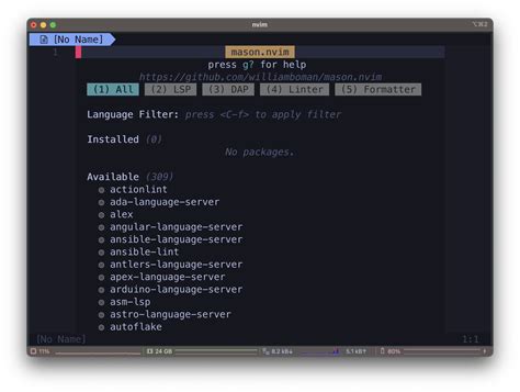 Macneovim Python Lua Lsp
