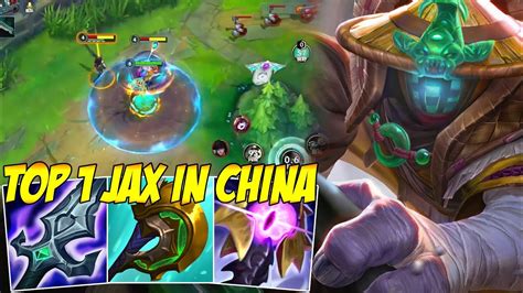 Chinese Jax Gameplay Vs Wild Rift Youtube