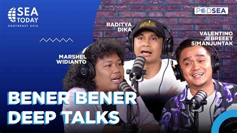 Podsea Raditya Dika Bicara Soal Mamat Alkatiri Cinta Laura Stand Up