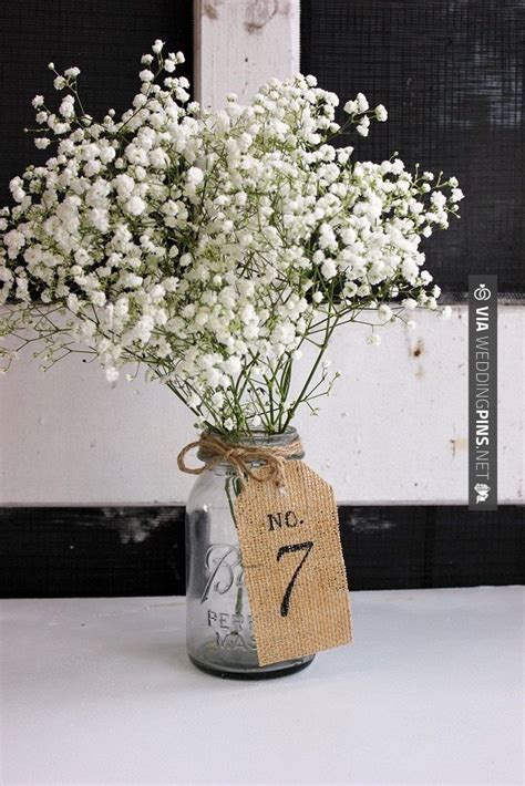 Números para Mesas de Boda Las Ideas más Creativas Centros de mesa