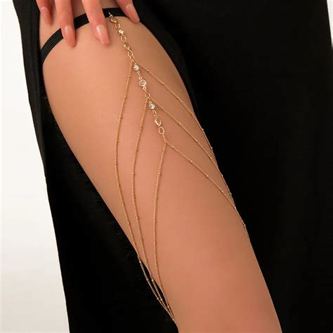 Cadena De Muslo Bohemia Para Mujer Cadenas Simples Y Sexys Para El