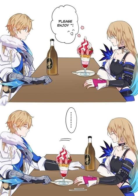 Pin By Sarah Bemerguy C Rtes On Hoyoverse Anime Funny Funny Funny