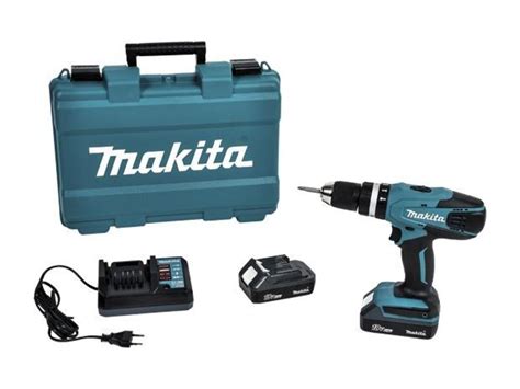 MAKITA Akumulatorowa wiertarko wkrętarka udarowa HP457DWE Megaobrabiarki