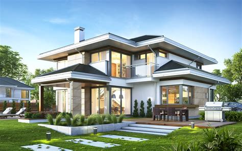Projekt domu Dom z widokiem 6 179 45 m² MGProjekt