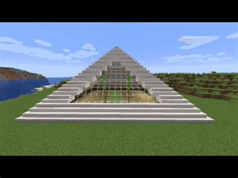 COMO HACER una PIRÁMIDE en MINECRAFT 119 YouTube