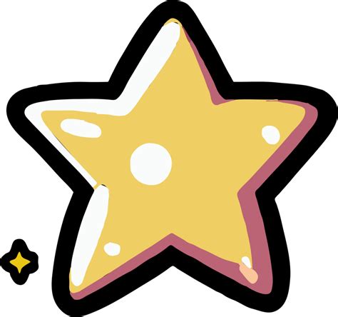 Star Stickers Png Graphic Clipart Design Png