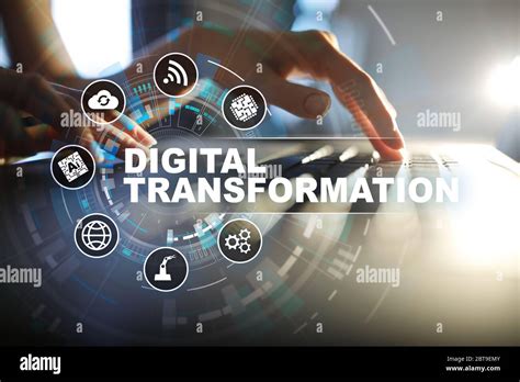 Digital Transformation Concept Of Digitization Of Business Processes