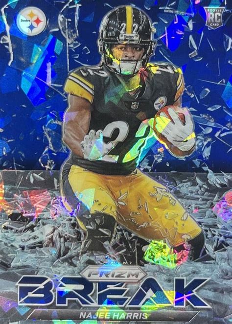 Najee Harris Prizm Pb Prizm Break Blue Ice Psa Price