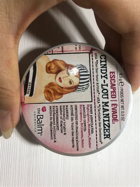 The Balm Highlighter Cindy Lou Manizer Original On Carousell