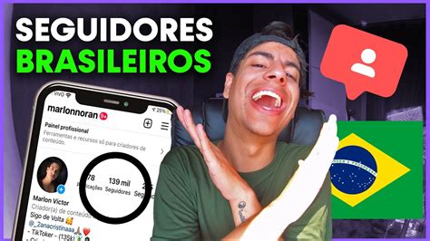 GRATÍS GANHAR SEGUIDORES BRASILEIROS NO INSTAGRAM Rápido e Fácil