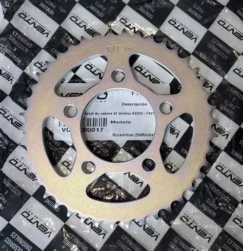 Sprocket Trasero Original Vento Thunderstar Tornado 250 Meses Sin