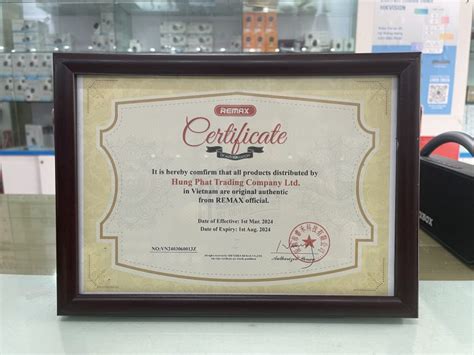 Hùng Phát tự hào là nhà phân phối được uỷ quyền các sản phẩm chính hãng
