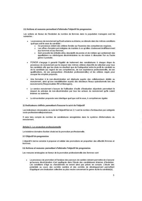 Accord Galit Professionnelle Cftc Foncia