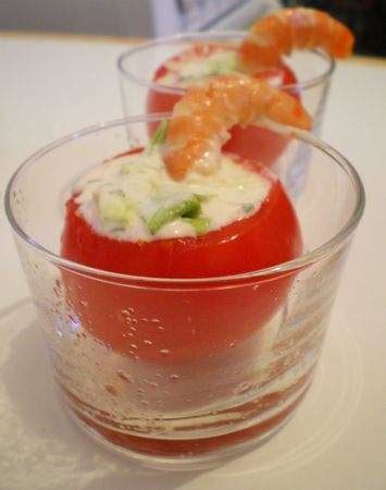 Tomates Farcies Aux Crevettes Recette Ptitchef
