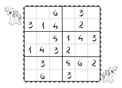 Plantillas de Sudoku para niños 6x6 descarga e imprime gratis