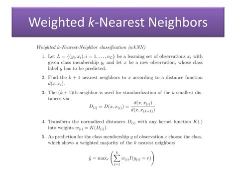 ppt math 5364 notes chapter 5 alternative classification techniques powerpoint presentation