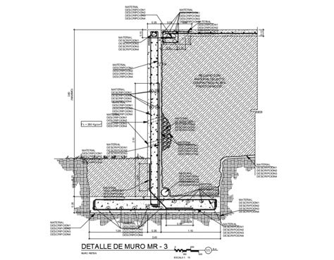Retaining Wall Rebar Detail