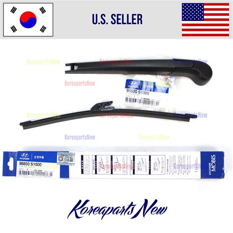 Rear Windshield Wiper Arm Wiper Blade Pcsgenuine Hyundai Santa Fe