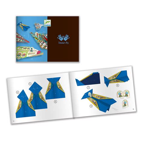 Zestaw Do Origami Djeco Samoloty Szt