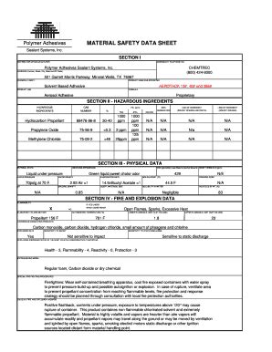 Fillable Online Polymer Adhesives Fax Email Print PdfFiller