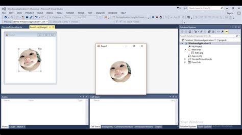 how to make circular picturebox in vb youtube