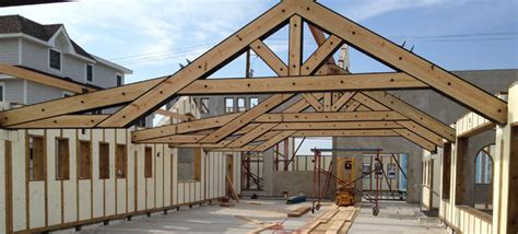 Structural Timber Trusses Industrial Wood Products American Pole
