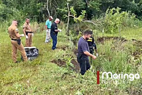 Mulher é encontrada morta e nua dentro de vala na zona rural Maringá