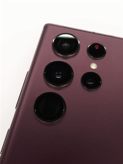SAMSUNGサムスンGalaxy S22 Ultra 256GB SIMロック解除済 au バーガンディSCG14 2022年4月