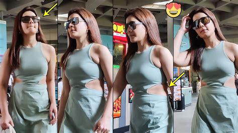 రశ ఖనన అదల Actress Rashi Khanna STUNNING Looks At Mumbai