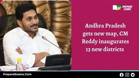 Andhra Pradesh Gets New Map CM Reddy Inaugurates 13 New Districts
