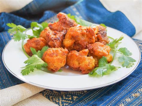 Cauliflower Pakora Are Tasty Indian Vegetable Fritters Enjoy In An