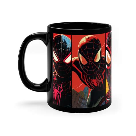 Spider Man Oz Coffee Mug Miles Morales Spiderman Mugs Superhero