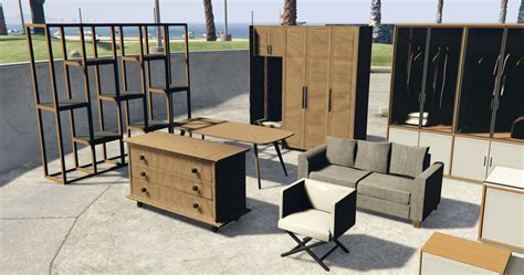 Furniture Pack Props V1 1 GTA 5 Mod